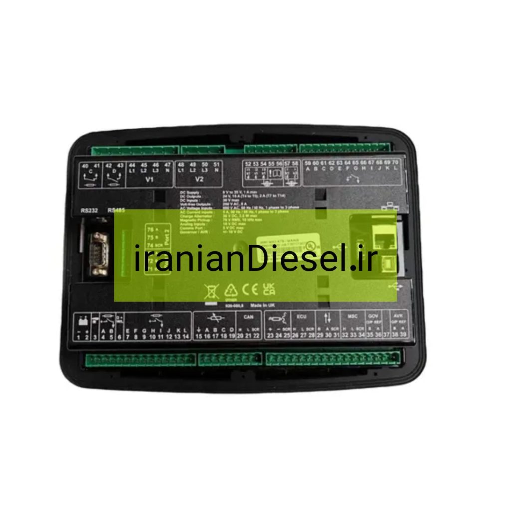 برد کنترل دیپسی 8660 DSE - قطعات یدکی ژنراتور ایرانیان دیزل
